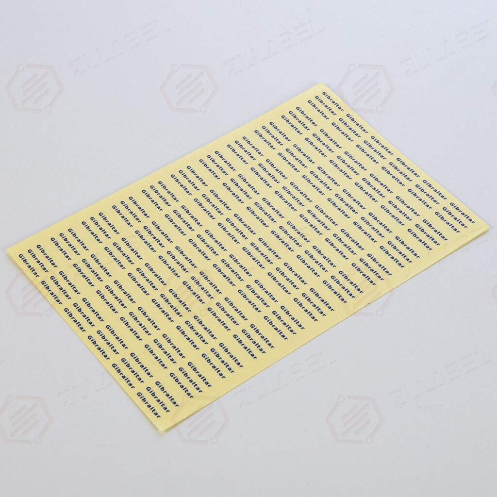 Clear Labels / Stickers - Zllabel